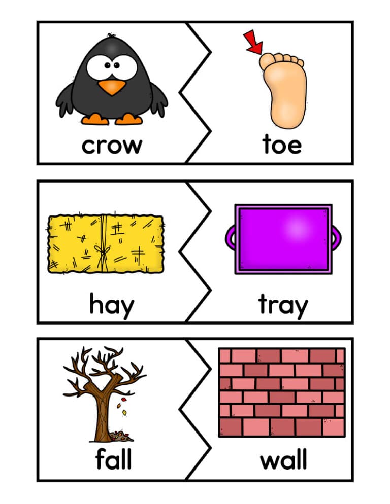 Fall Rhyming Words Activities {FREE PRINTABLE!} - Kids Activity Zone