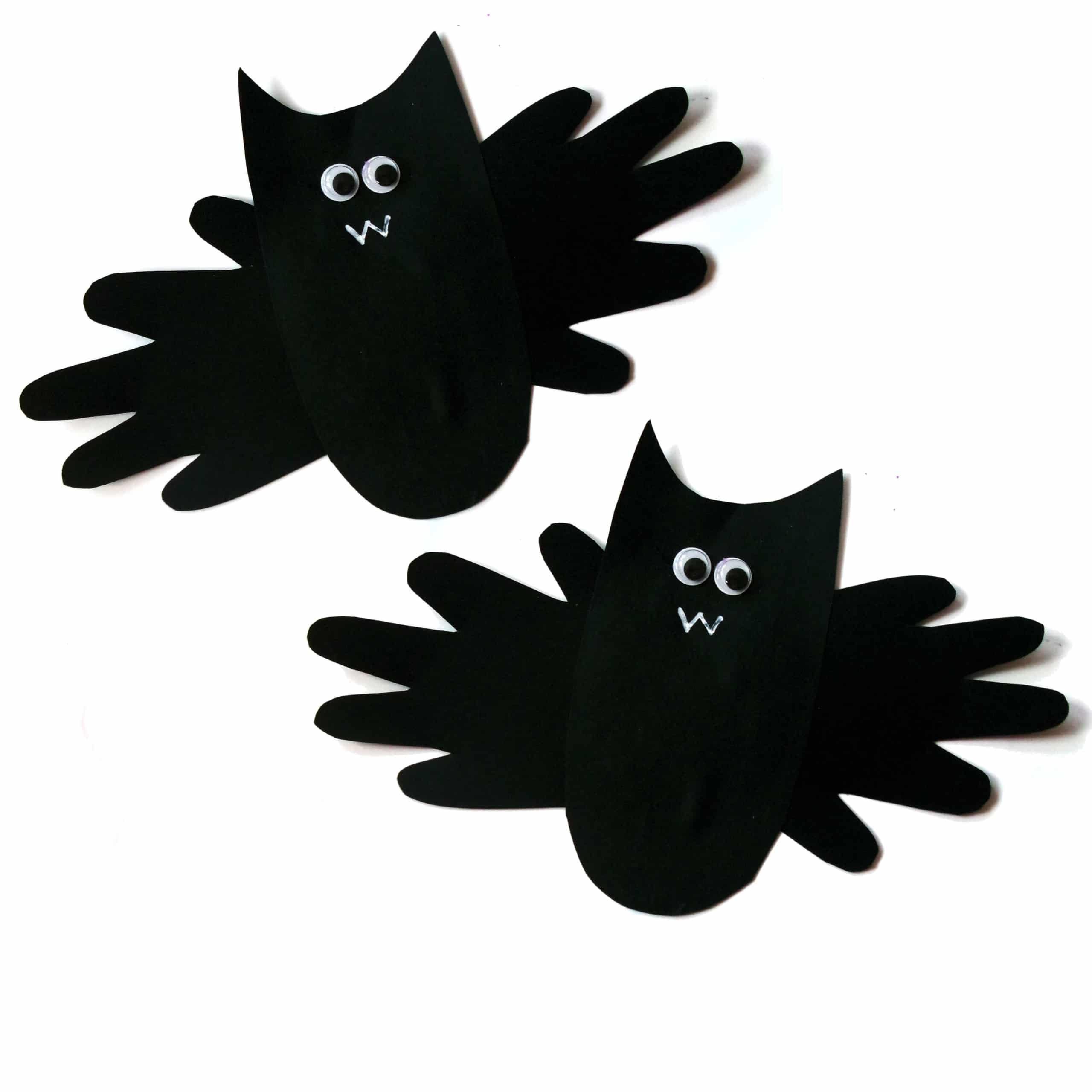 Handprint Bats - Kids Activity Zone