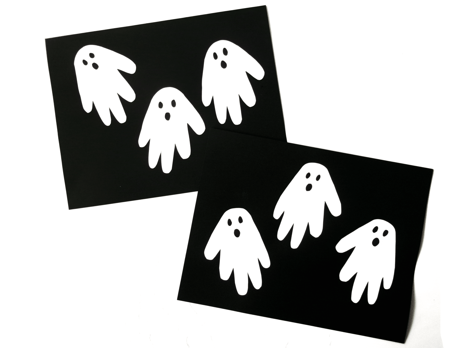 Handprint Ghosts - Kids Activity Zone