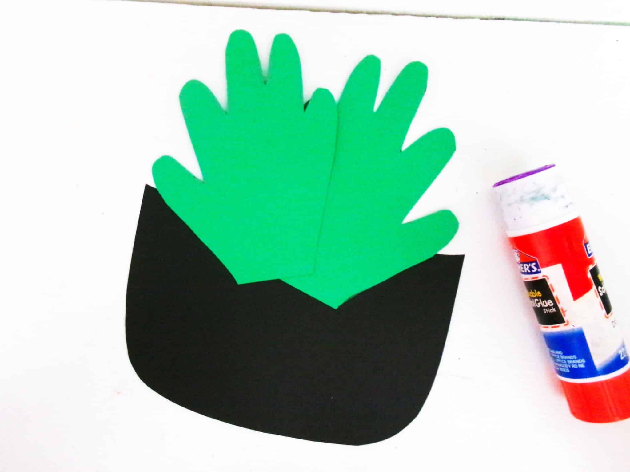 Witches Brew and Broom Handprint Craft - Kids Activity Zone