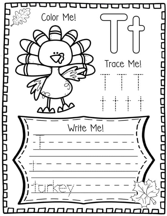 Fall Alphabet Activity - Kids Activity Zone