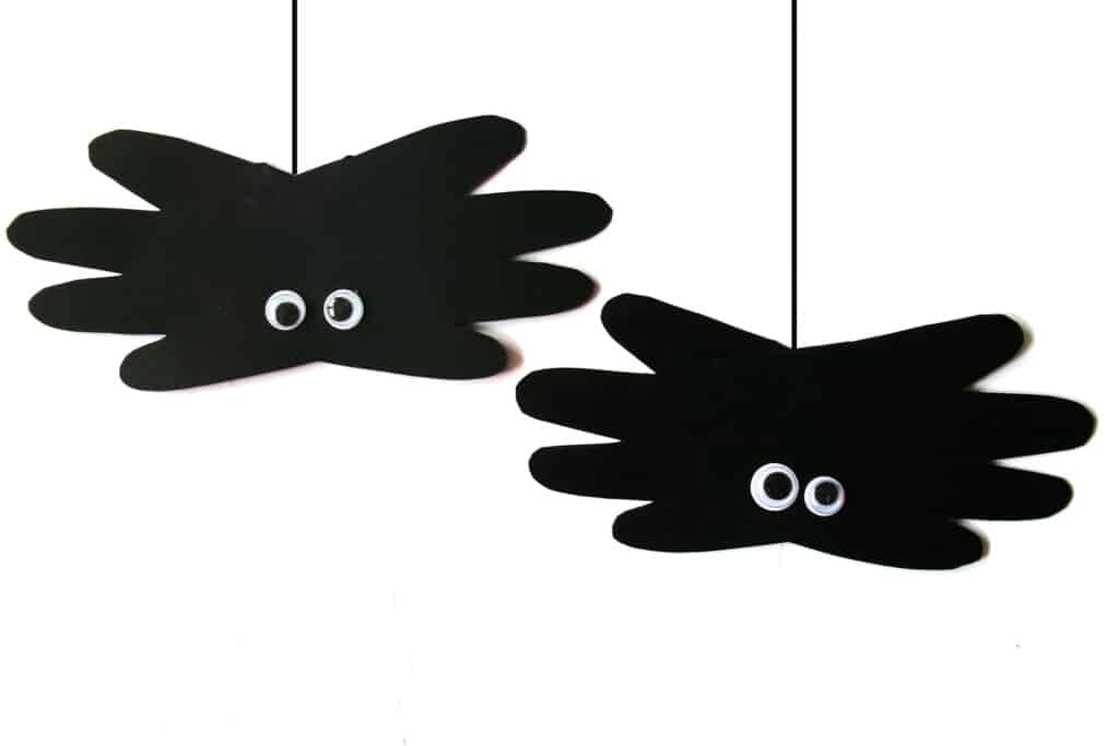 Handprint Spiders Craft - Kids Activity Zone