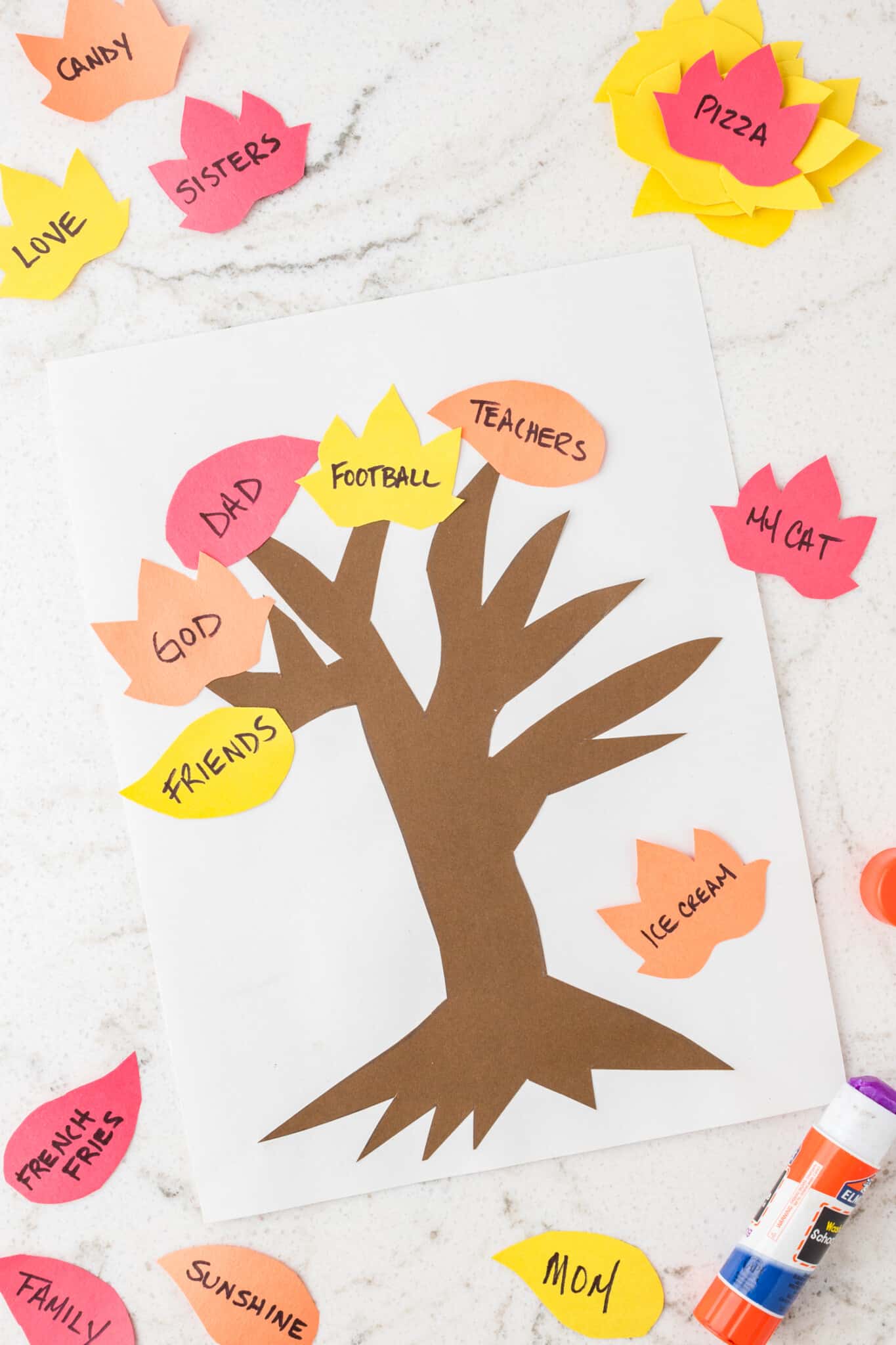 Thankful Tree Craft - Kids Activity Zone