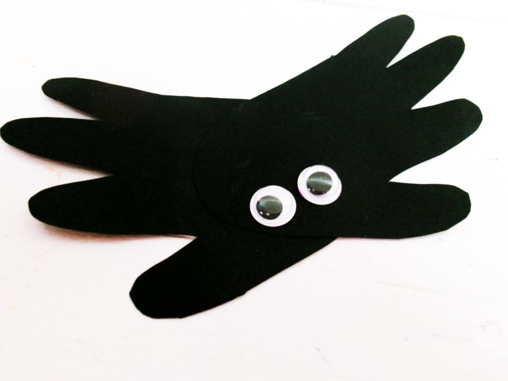 Handprint Spiders Craft - Kids Activity Zone