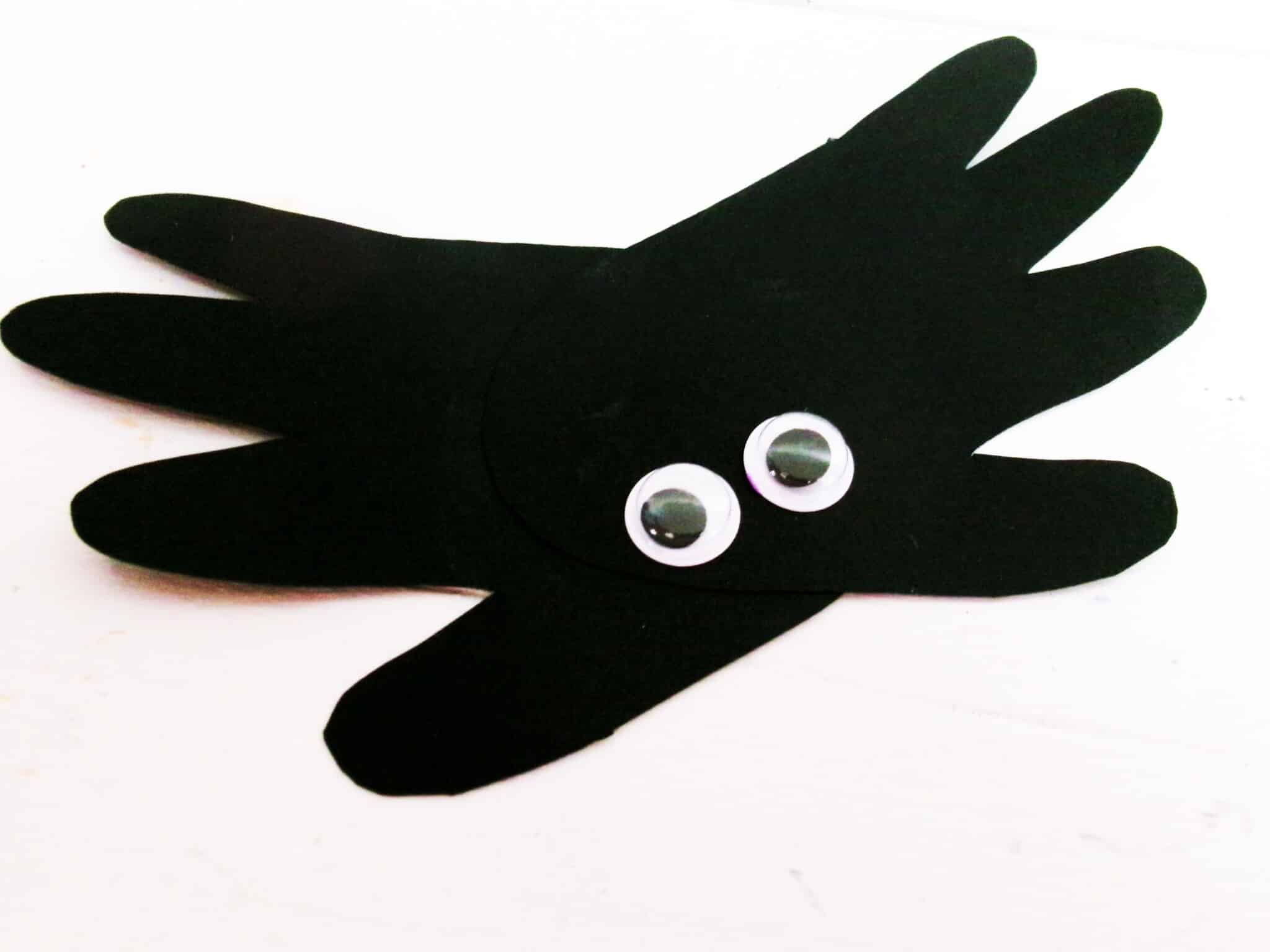 Handprint Spiders Craft - Kids Activity Zone