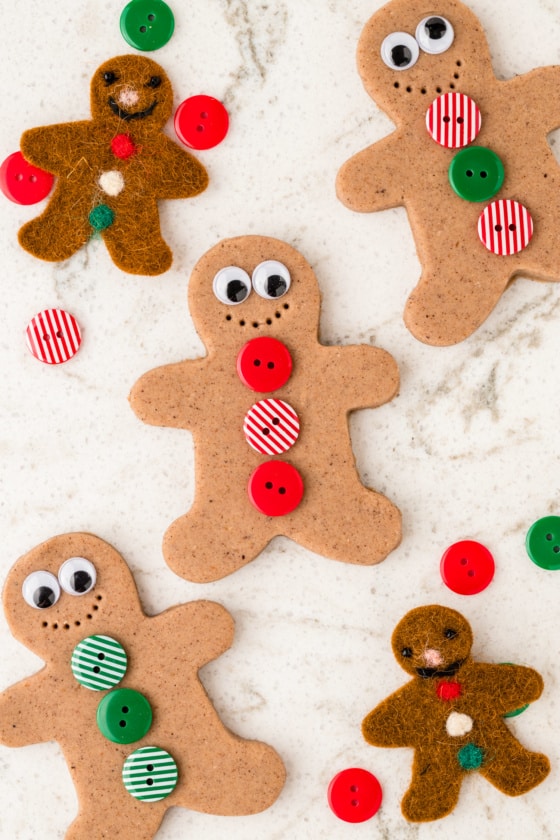 Gingerbread Playdough - Kids Activity Zone