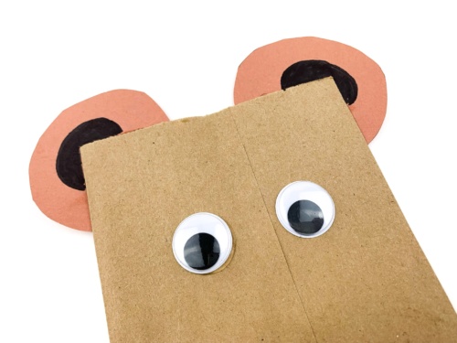 Simple Brown Bear Craft (Cut, Glue, Play) - Kids Activity Zone