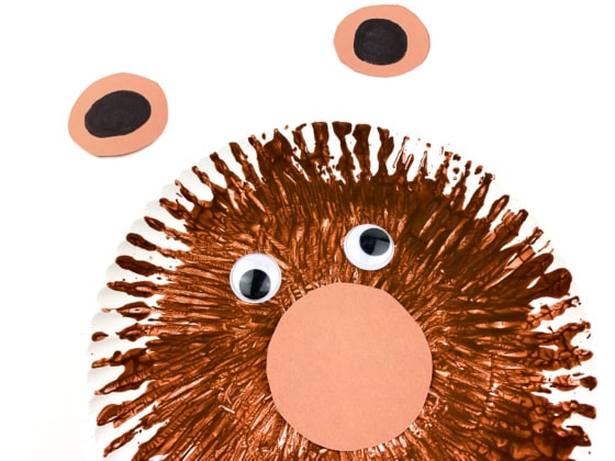 Brown Bear Paper Plate Craft - Kids Activity Zone