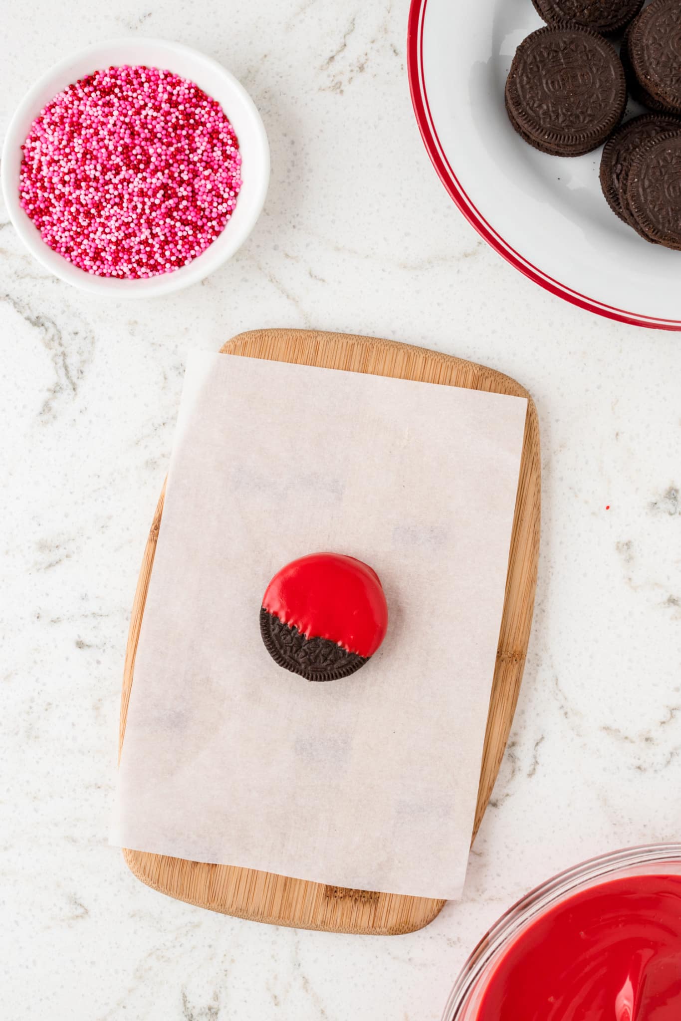 Ladybug Oreos - Kids Activity Zone