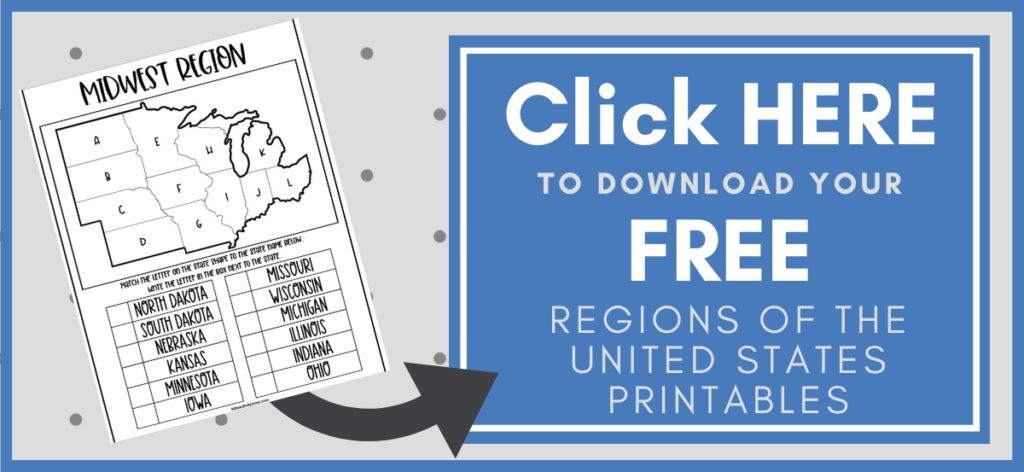 Regions of the United States Worksheets - Kids Activity Zone