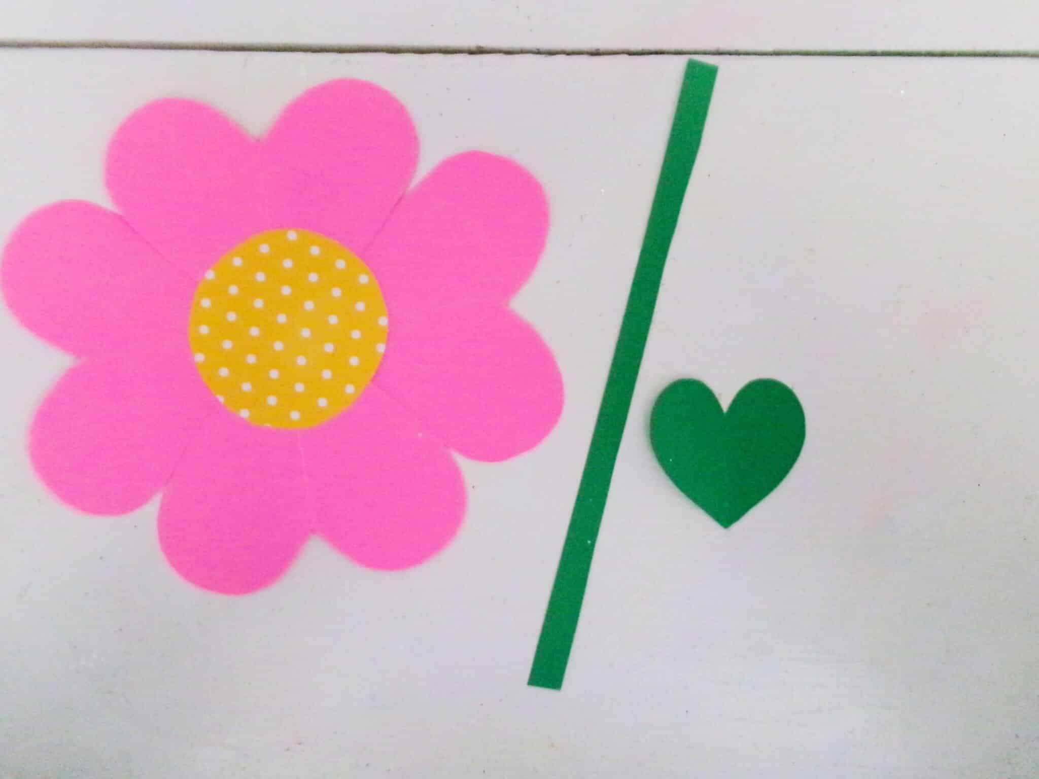 Heart Flower Bouquet - Kids Activity Zone