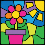 Spring Color by Number - Kids Activity Zone