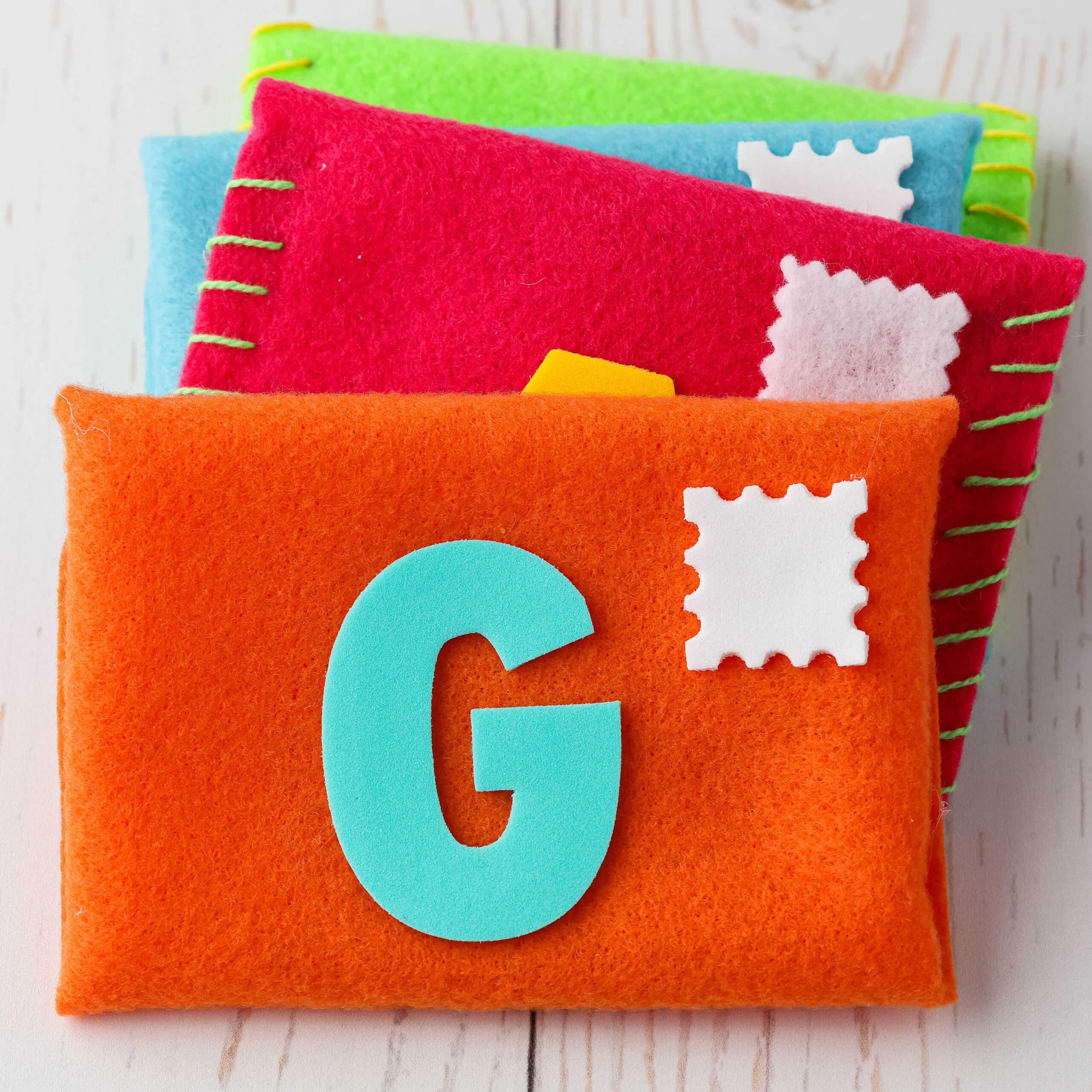 DIY Felt Envelopes - Kids Activity Zone