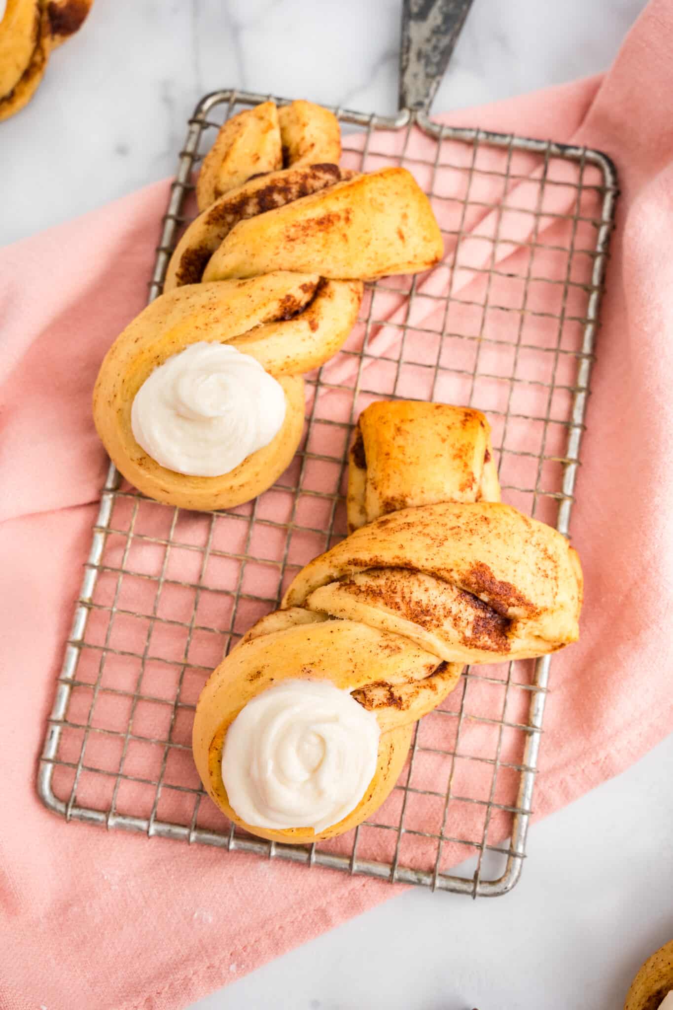 Cinnamon Roll Easter Bunny Twists - Kids Activity Zone