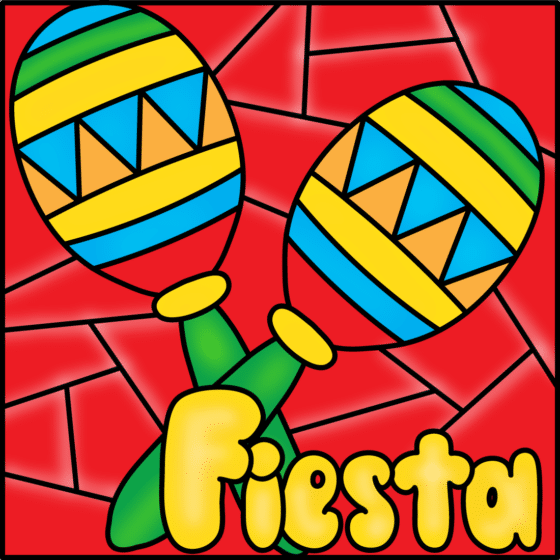 Cinco de Mayo Color by Number - Kids Activity Zone