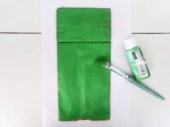 Paper Bag Cactus Craft - Kids Activity Zone