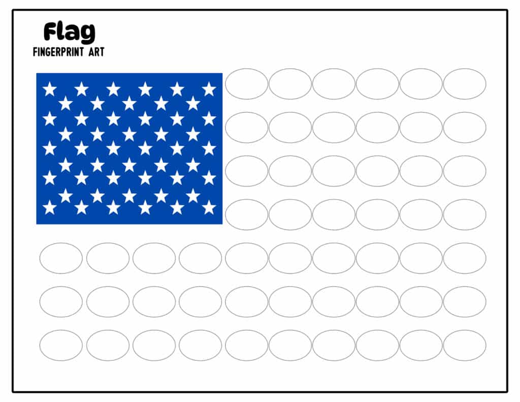 4th of July Handprint Art Printables - Kids Activity Zone