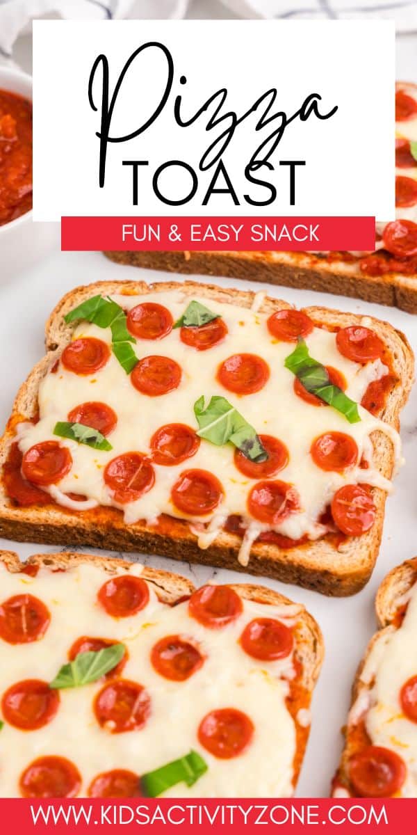 Easy And Delicious Pizza Toast Recipe - Kids Activity Zone