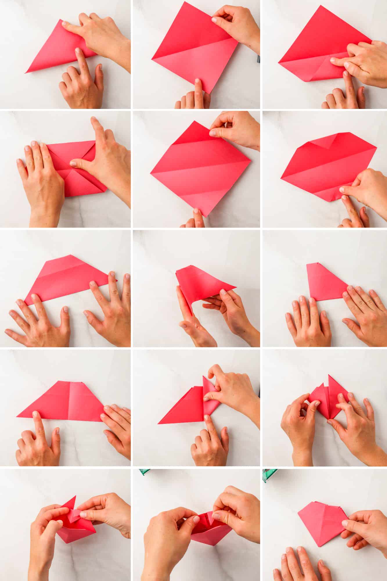 How to make origami bookmark store