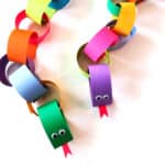 Paper Chain Snake - Kids Activity Zone