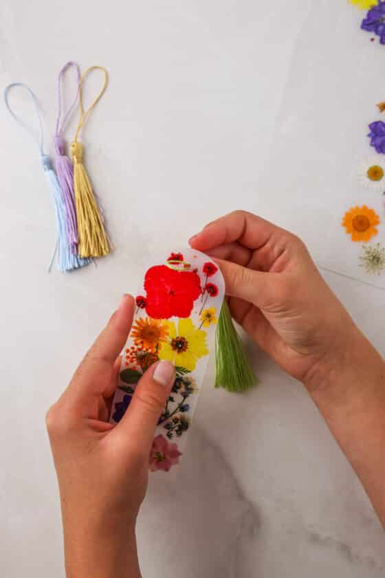 DIY Dried Flower Bookmarks - Kids Activity Zone