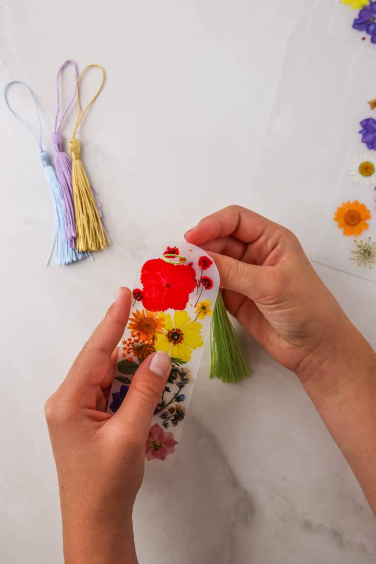 DIY Dried Flower Bookmarks - Kids Activity Zone