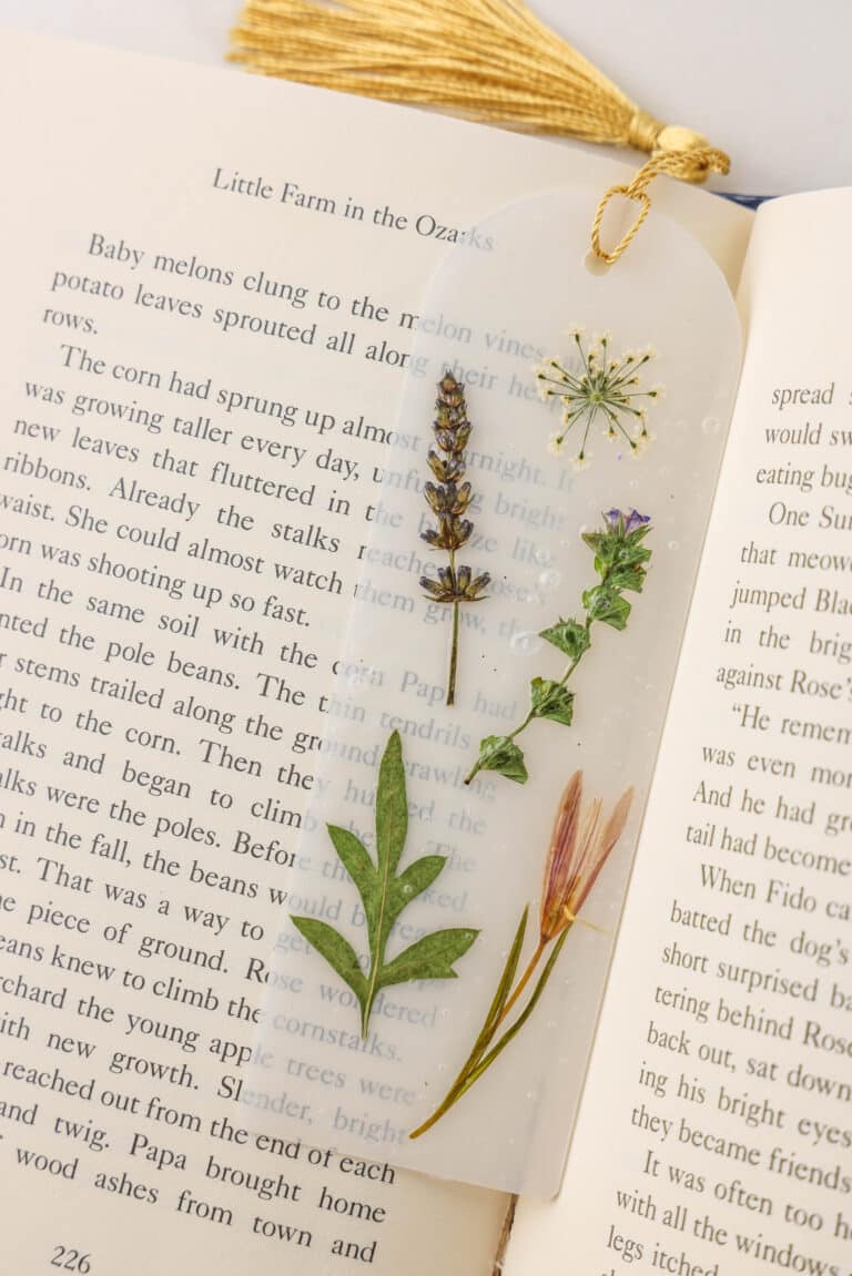DIY Dried Flower Bookmarks - Kids Activity Zone
