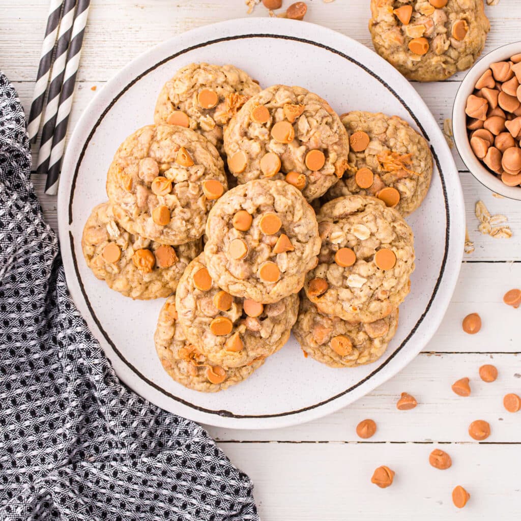 Oatmeal and Butterscotch Cookies - Kids Activity Zone