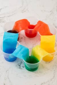Walking Water Experiment (Easy Rainbow Water Science for Kids) - Kids ...