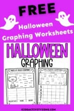 Halloween Graphing Worksheets - Kids Activity Zone