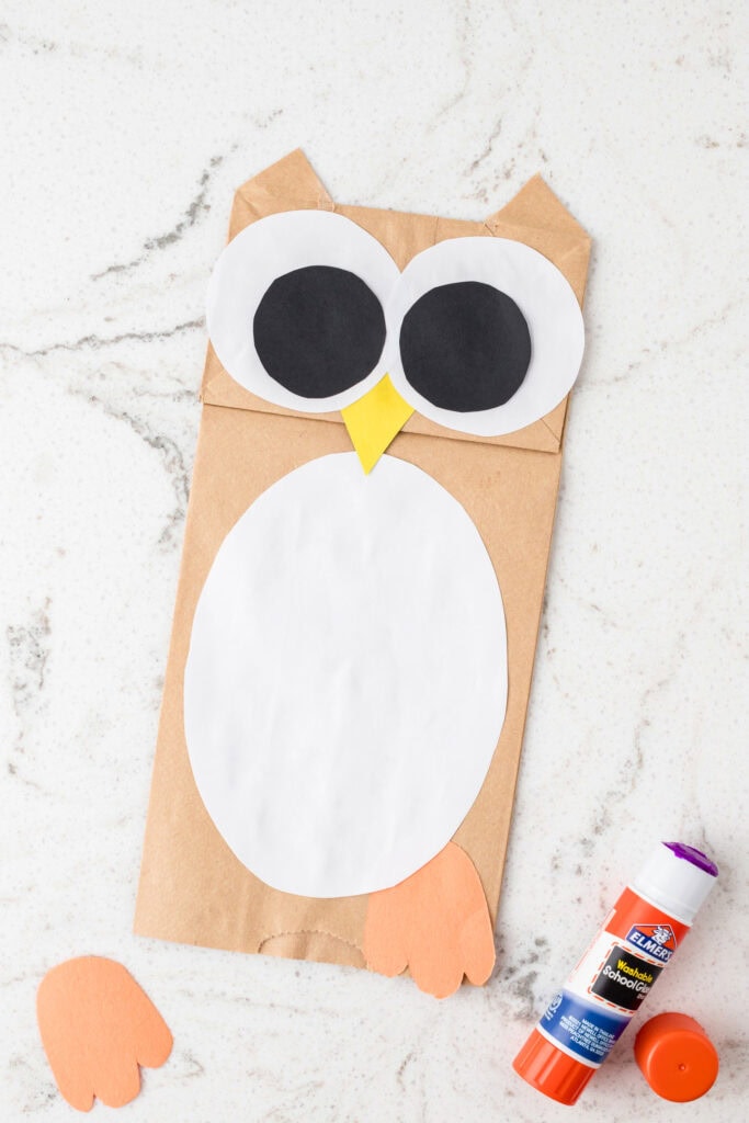Easy Paper Bag Owl Craft For Kids - Kids Activity Zone