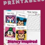 Disney Pixel Art Coloring Pages - Kids Activity Zone