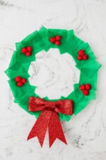 Tissue Paper Wreath Tutorial: A Fun Christmas Craft For Kids - Kids ...