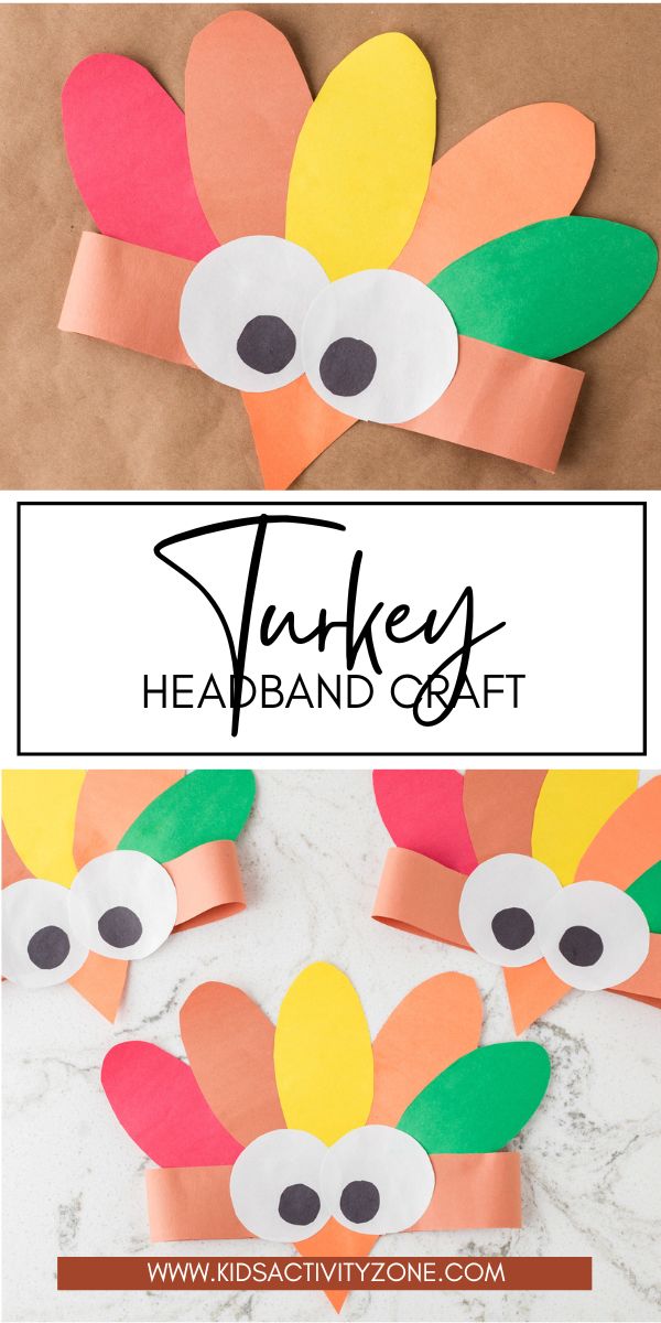 How To Make A Turkey Headband: A Fun And Easy Craft For Kids - Kids ...