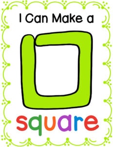 Shape Playdough Mats - Kids Activity Zone