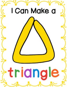 Shape Playdough Mats - Kids Activity Zone