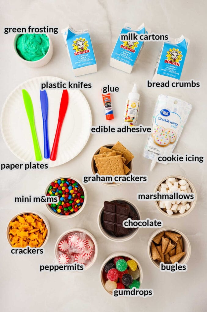 How To Make A Milk Carton Gingerbread House - Kids Activity Zone