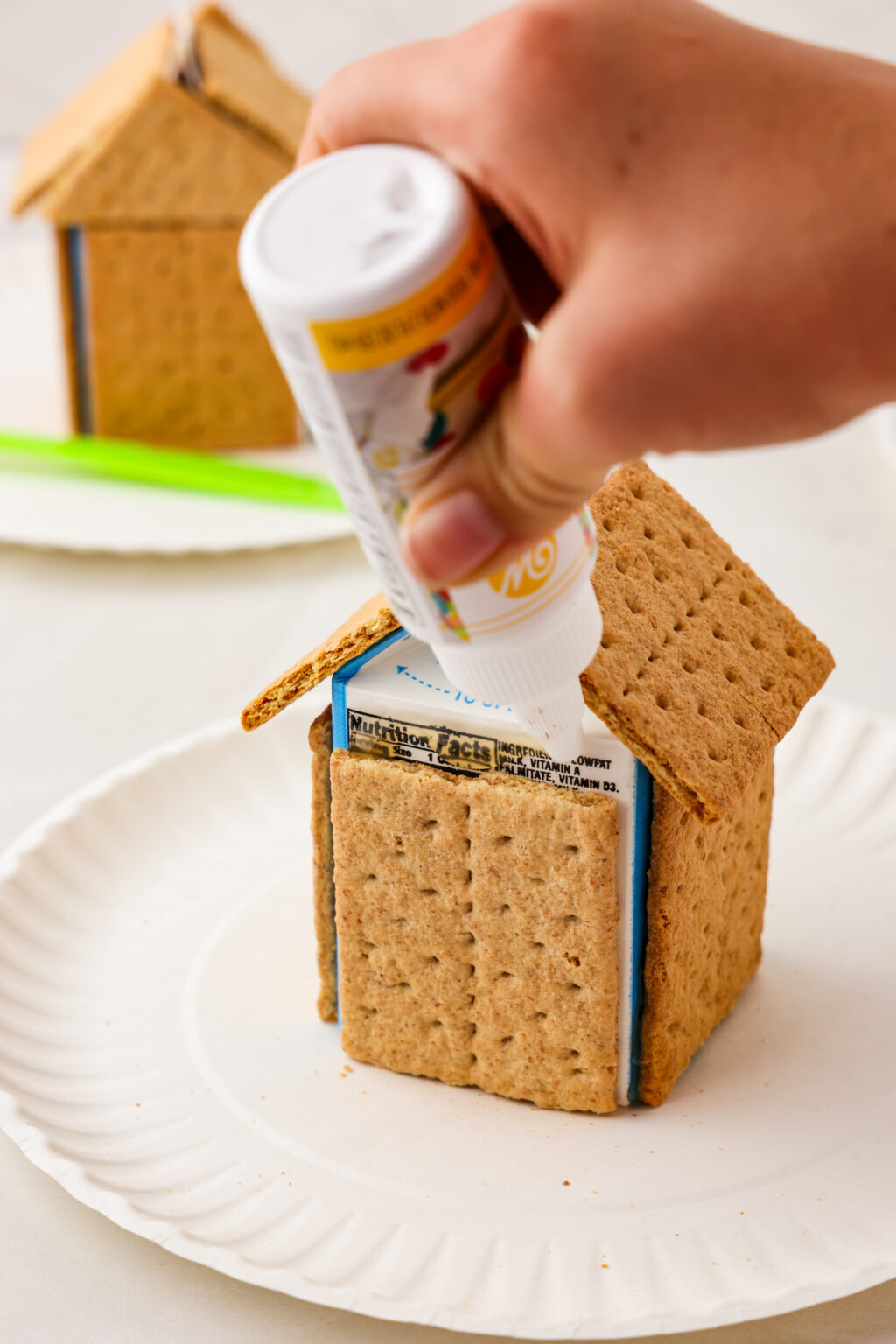 How To Make A Milk Carton Gingerbread House - Kids Activity Zone