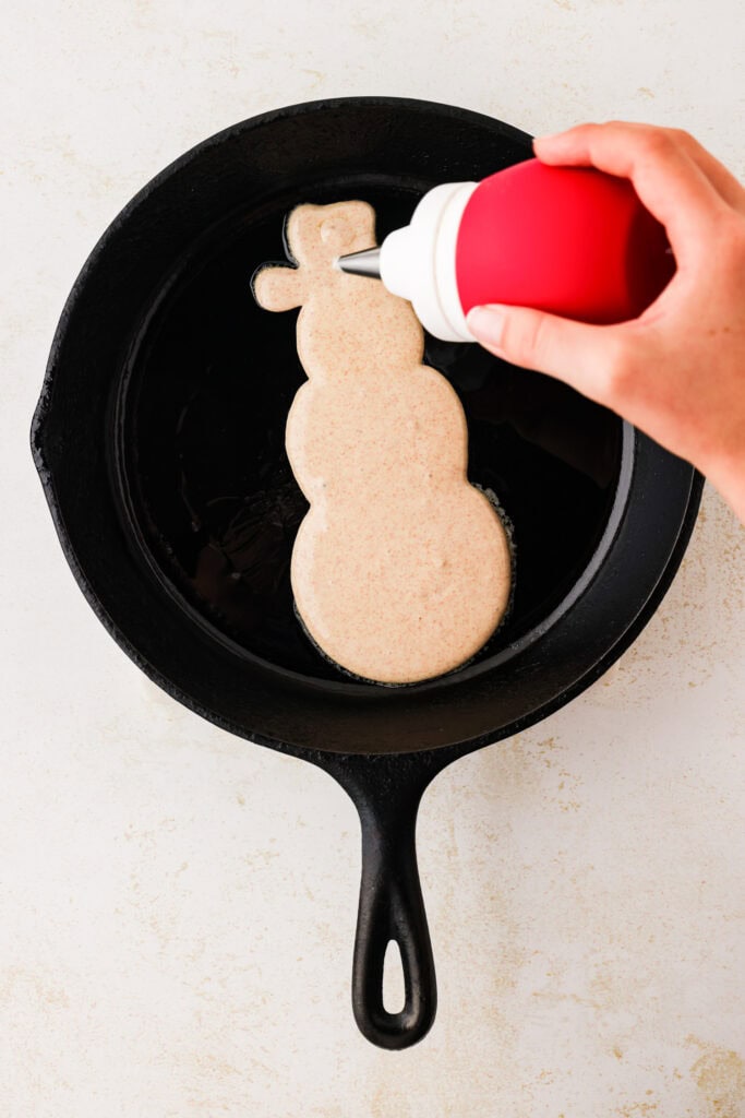 Snowman Pancakes - Kids Activity Zone