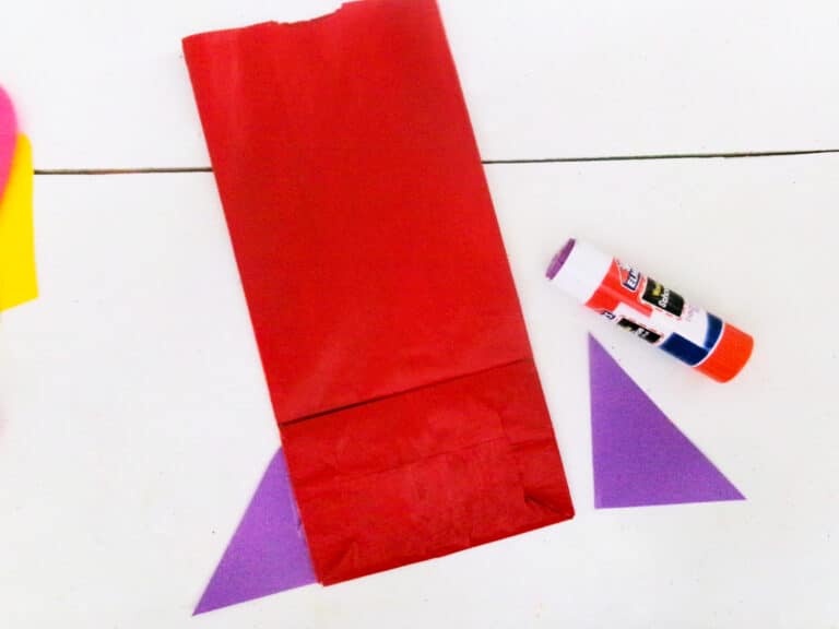 Valentine's Day Paper Bag Rocket Craft - Kids Activity Zone