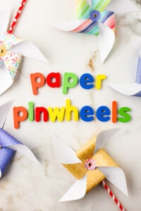 Paper Pinwheels - Kids Activity Zone