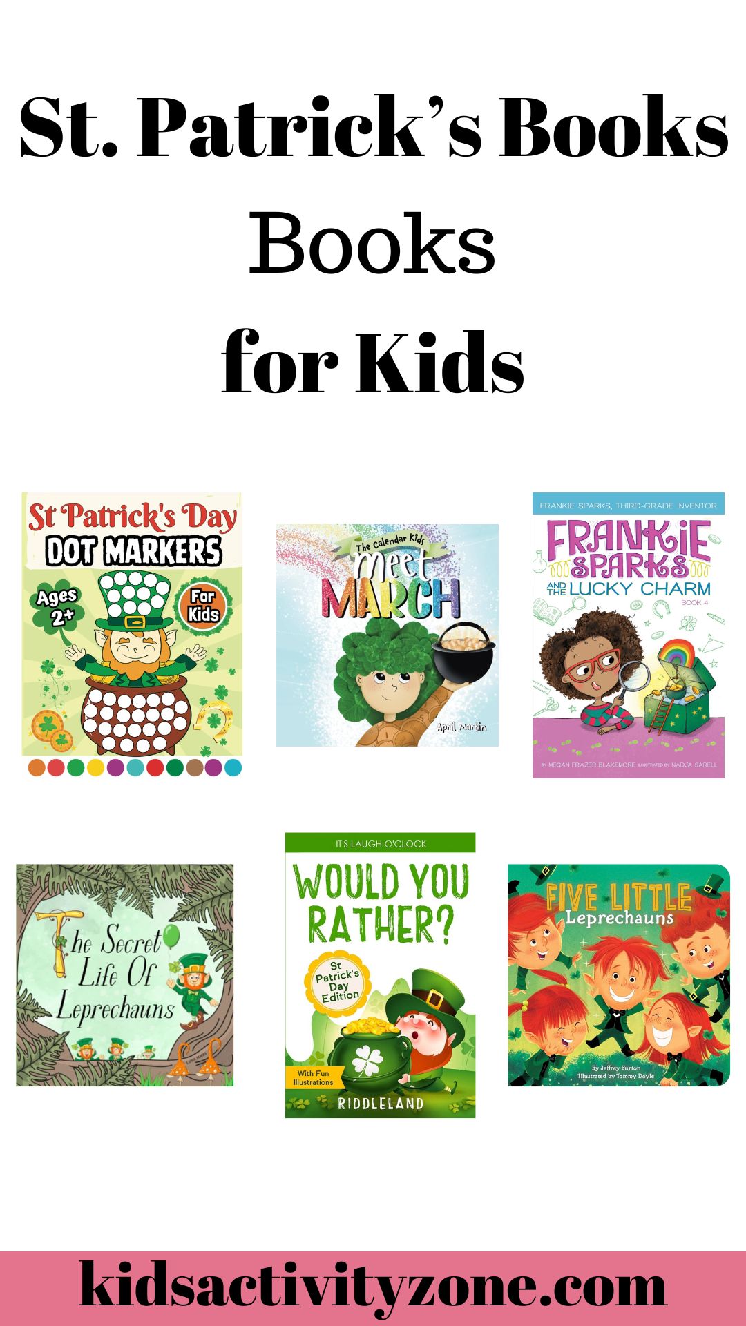 The BEST St. Patrick's Day Books for Kids - Kids Activity Zone