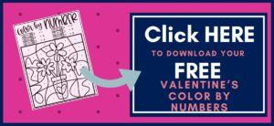 Valentine's Day Color By Number - Kids Activity Zone