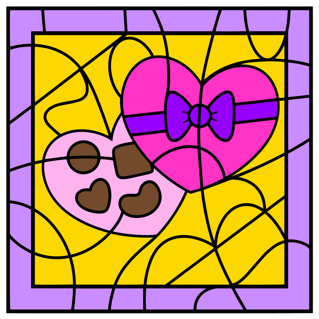 Valentine's Day Color By Number - Kids Activity Zone