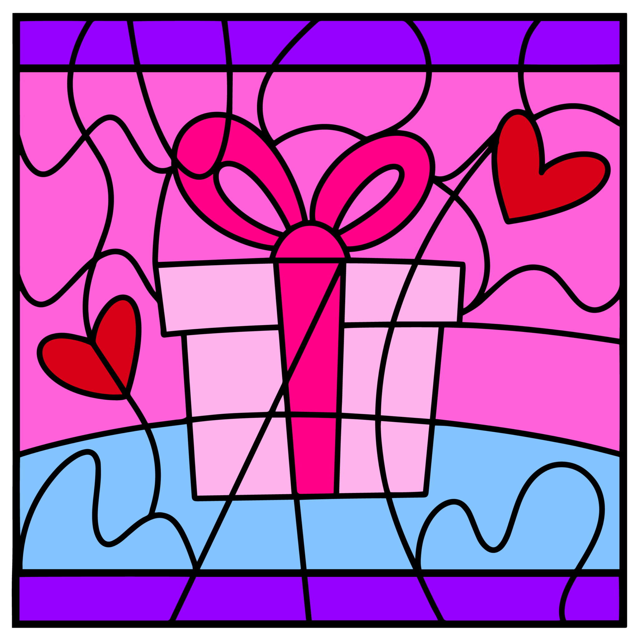 Valentine's Day Color By Number - Kids Activity Zone