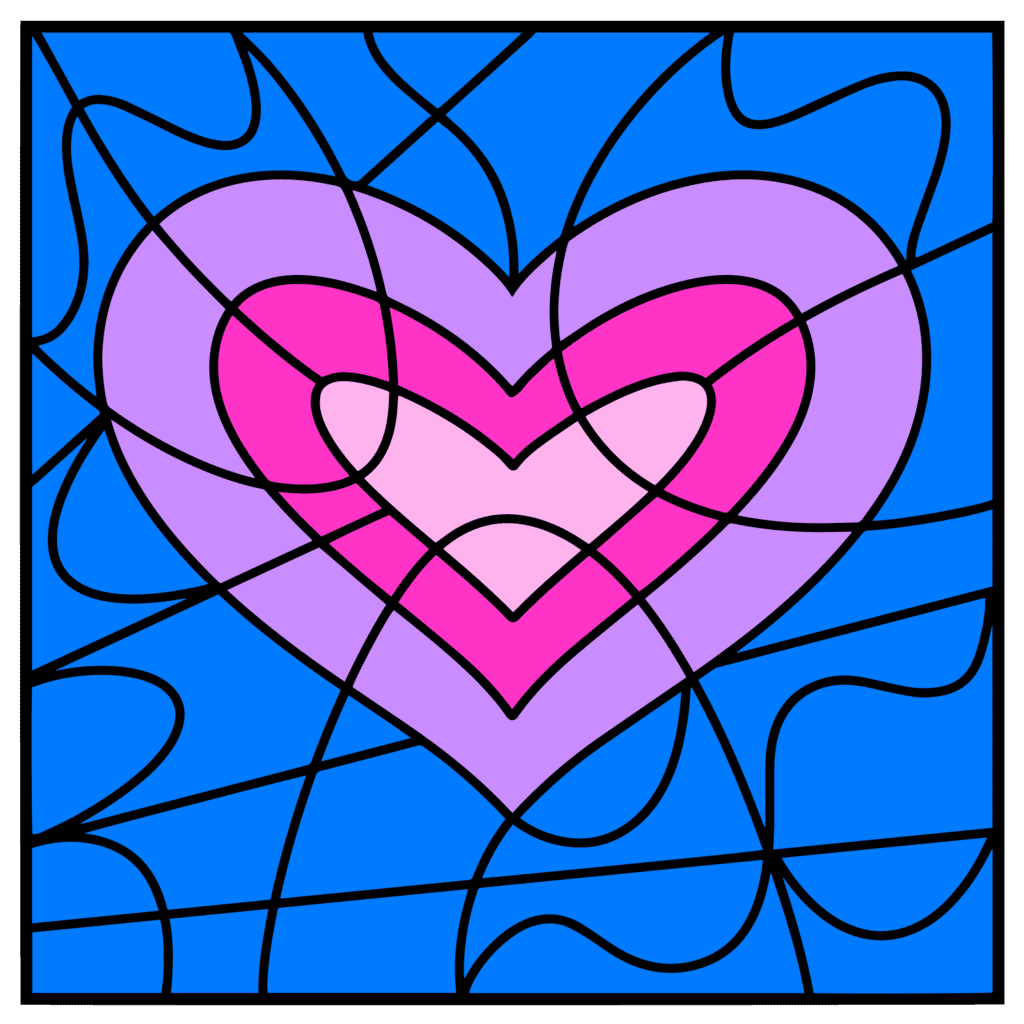 Valentine's Day Color By Number - Kids Activity Zone