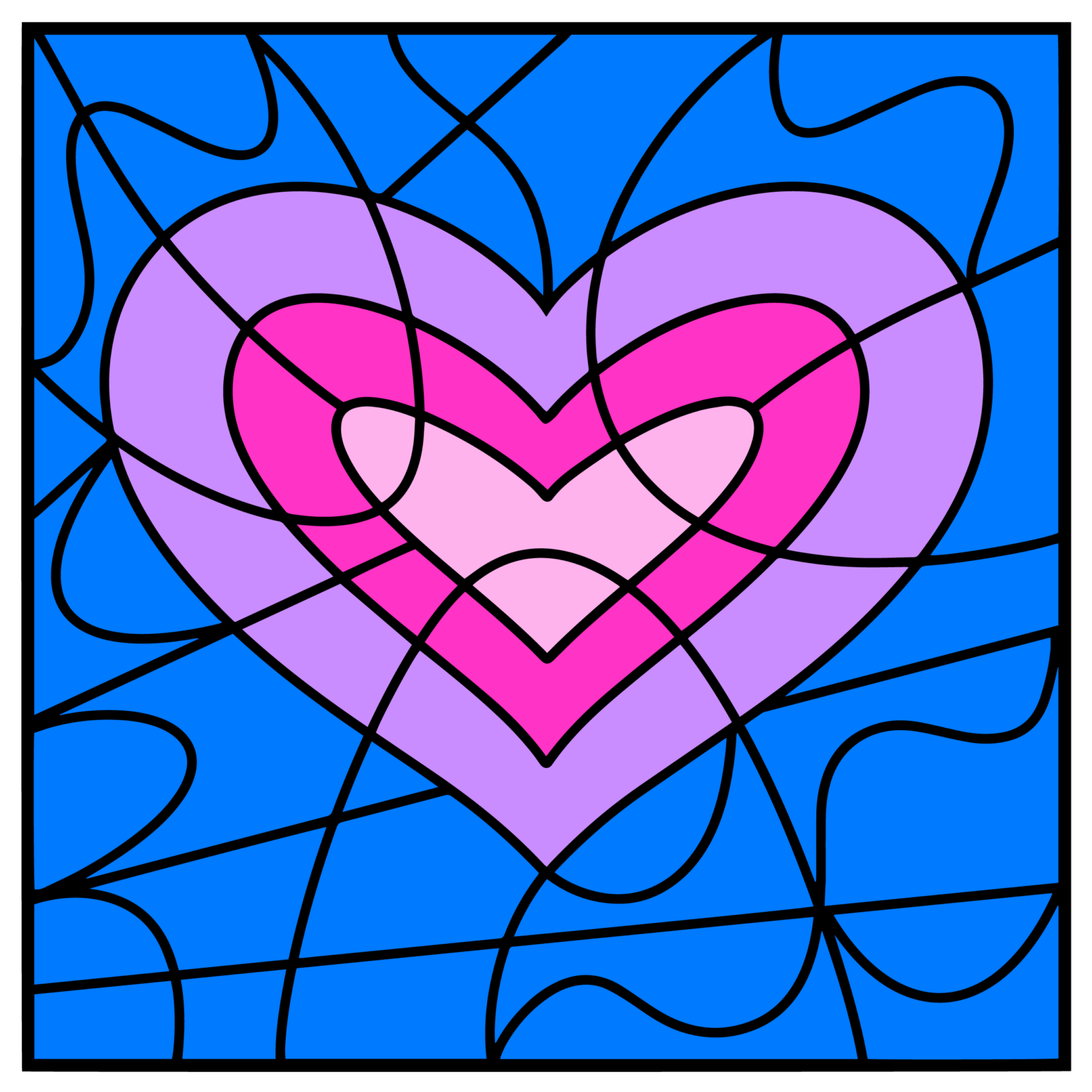 Valentine's Day Color By Number - Kids Activity Zone