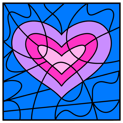 Valentine's Day Color By Number - Kids Activity Zone