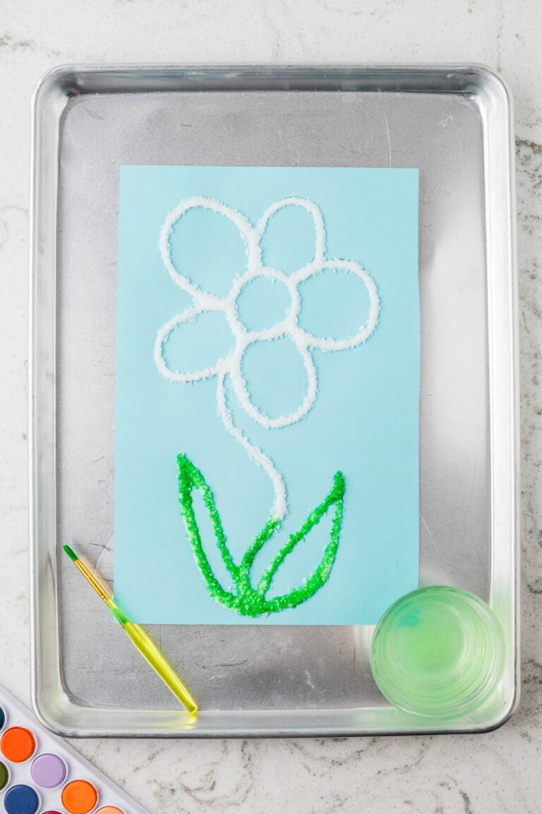 Salt Painting Art - Kids Activity Zone