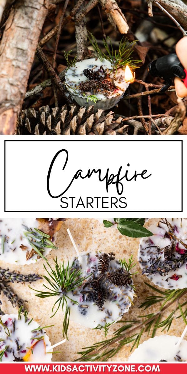 DIY Campfire Starters - Kids Activity Zone
